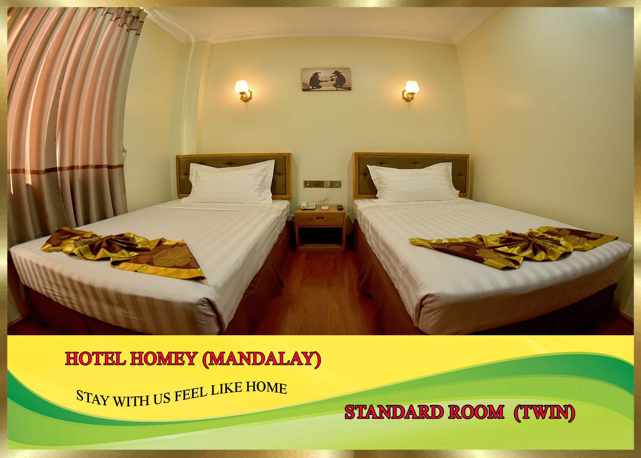 Rooms & Rates – HOTEL HOMEY Mandalay